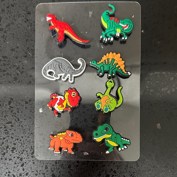 Toys | Dinosaur Dino Themed Croc Charms | Poshmark